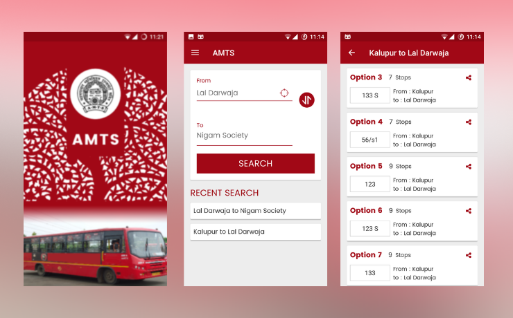 AMTS - Ahmedabad city bus - Think Tanker